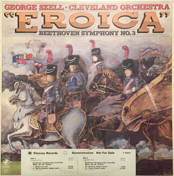 ・アーティスト Ludwig van Beethoven, George Szell, The Cleveland Orchestra ・タイトル Eroica Symphony No. 3 ・レーベル・型番 Columbia Odysse...