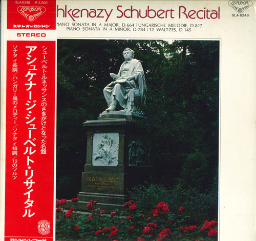 ・アーティスト Vladimir Ashkenazy ・タイトル アシュケナージ・シューベルト・リサイタル ・レーベル・型番 LONDON SLA6248 ・フォーマット LPレコード ・コンディション(盤) 非常に良い(EX) ・コンディ...