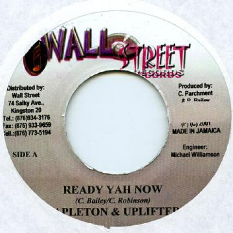 ・アーティスト Capleton, Uplifter / Lucan, Jah Thunder, Little Capes ・タイトル Ready Yah Now / War ・レーベル・型番 ・フォーマット 7" ・コンディション(盤) ...