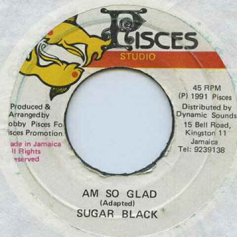 ・アーティスト Sugar Black ・タイトル Am So Glad ・レーベル・型番 ・フォーマット 7" ・コンディション(盤) 新品 (M) ・コンディション(ジャケット) ・コンディション(帯) オビなし ・特記事項 サンプル画...