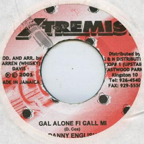 ・アーティスト Danny English / Nitty Kutchie ・タイトル Gal Alone Fi Call Mi / Cinderella ・レーベル・型番 ・フォーマット 7" ・コンディション(盤) 新品 (M) ・コン...