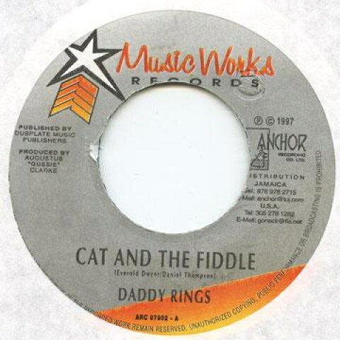 ・アーティスト Daddy Rings ・タイトル Cat And The Fiddle / Big Up All The Hustlers ・レーベル・型番 ・フォーマット 7" ・コンディション(盤) 新品 (M) ・コンディション(ジ...