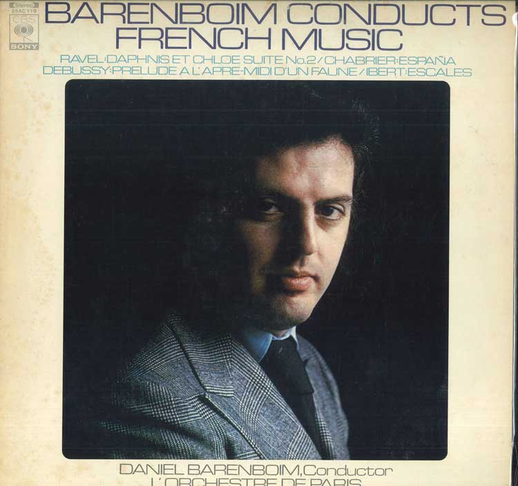 ・アーティスト Daniel Barenboim, Orchestre De Paris ・タイトル ラヴェル : ダフニスとクローエ 第2組曲 / シャブリエ : 狂詩曲 スペイン / ドビュッシー : 牧神の午後への前奏曲 / イベール...