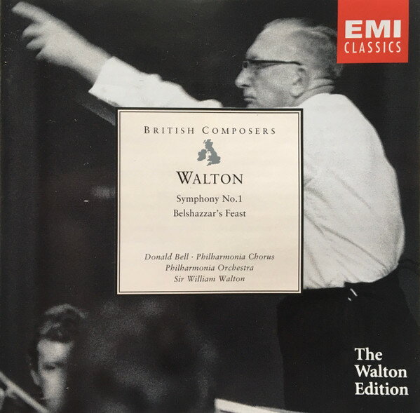 ・アーティスト Sir William Walton, Donald Bell, Philharmonia Orchestra, Philharmonia Chorus ・タイトル Walton: Symphony No.1. Belsha...