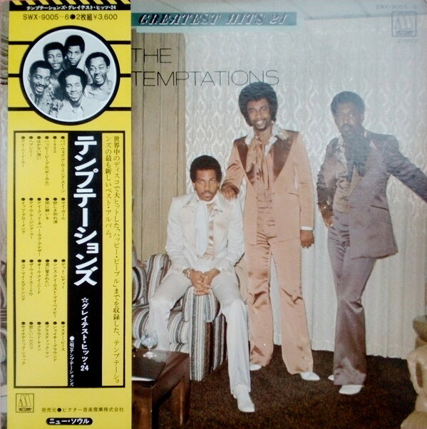 ・アーティスト Temptations ・タイトル Greatest Hits 24 ・レーベル・型番 TAMLA MOTOWN SWX90056 ・フォーマット LPレコード ・コンディション(盤) 良い (VG+) ・コンディション(ジ...