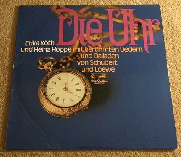 ・アーティスト Franz Schubert , Carl Loewe ・タイトル Die Uhr ・レーベル・型番 Eurodisc 87219XAK ・フォーマット LPレコード ・コンディション(盤) ほぼ新品 (M-) ・コンディシ...