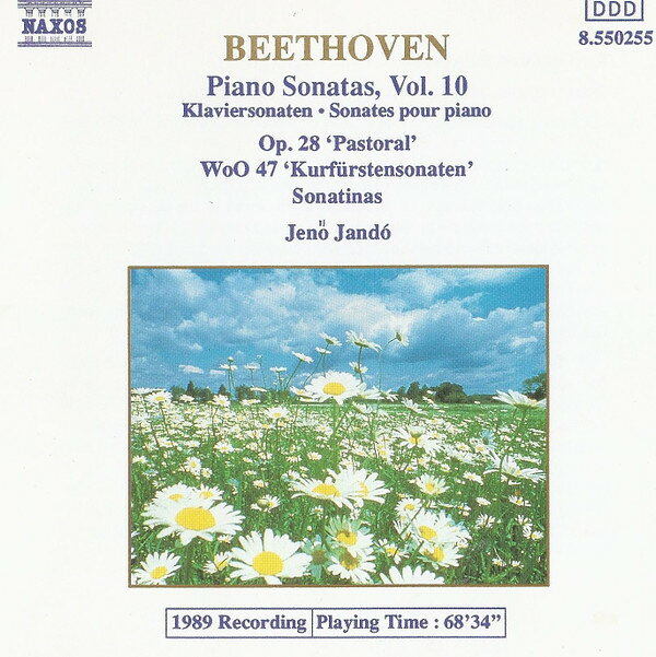 ・アーティスト Jeno Jando ・タイトル Beethoven:Piano Sons.15,33 ・レーベル・型番 Naxos 8550255 ・フォーマット CD ・コンディション(盤) 良い (VG+) ・コンディション(ジャケッ...