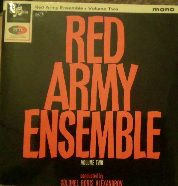 ・アーティスト Alexandrov Red Army Ensemble ・タイトル The Red Army Ensemble (Volume Two) ・レーベル・型番 Columbia 33C1066 ・フォーマット 10インチレコー...