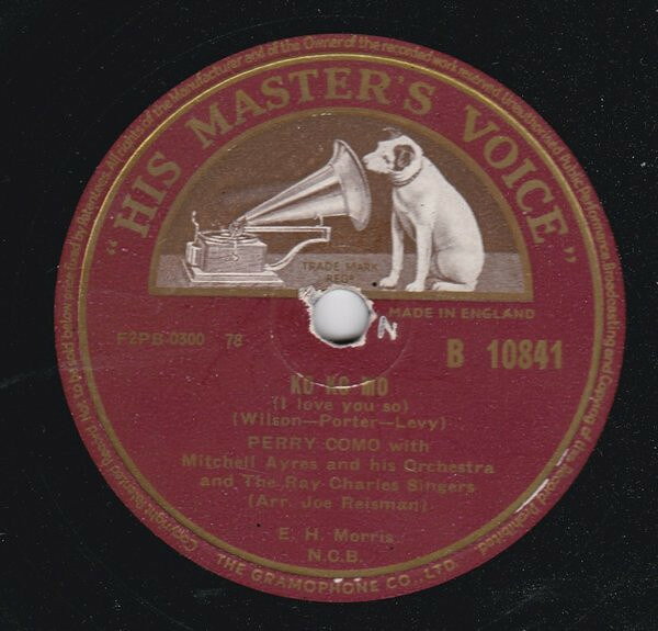 ・アーティスト Perry Como, Mitchell Ayres & His Orchestra ・タイトル Ko Ko Mo / Youll Always Be My Lifetime Sweetheart ・レーベル・型番 HIS ...