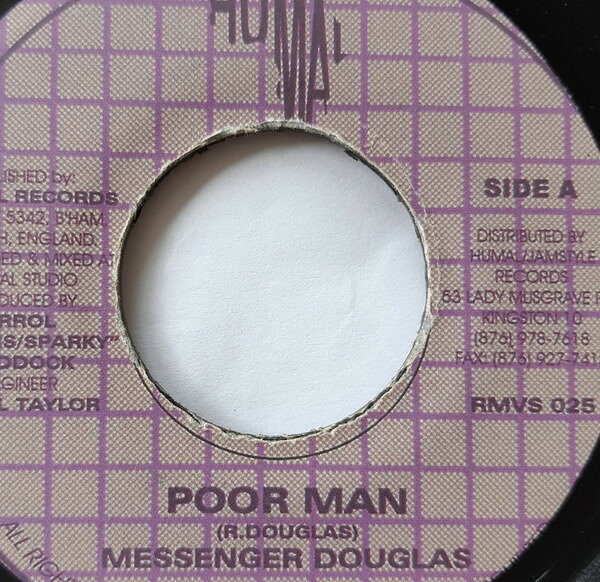 ・アーティスト Messenger Douglas ・タイトル Poor man ・レーベル・型番 Humal Records RMVS025 ・フォーマット 7インチレコード ・コンディション(盤) 良い (VG+) ・コンディション(ジ...