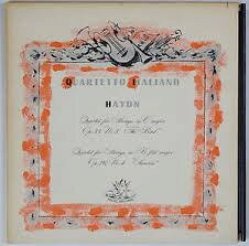 ・アーティスト Joseph Haydn , Quartetto Italiano ・タイトル Haydn String Quartets ・レーベル・型番 Angel Records ANGEL35297 ・フォーマット LPレコード ・...