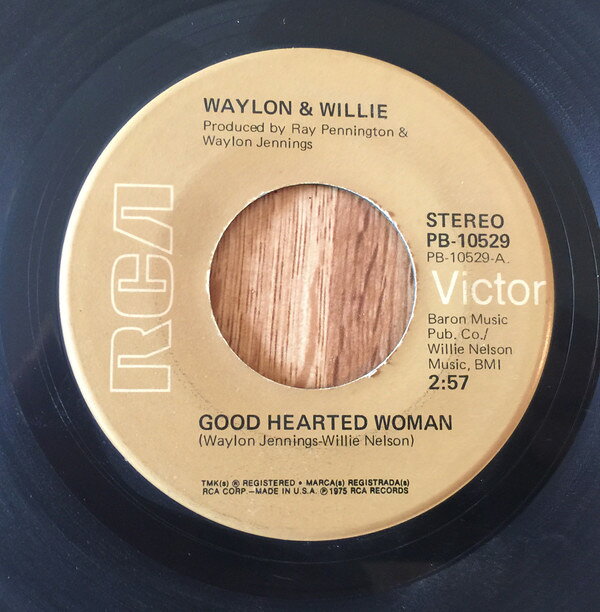 ・アーティスト Waylon Jennings & Willie Nelson ・タイトル Good Hearted Woman / Heaven Or Hell ・レーベル・型番 RCA Victor PB10529 ・フォーマット 7イ...
