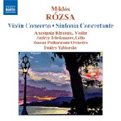・アーティスト Mikl?s R?zsa, Dmitry Yablonsky; Russian Philharmonic Orchestra ・タイトル Violin Concertos ・レーベル・型番 Naxos 8570350 ・フォ...