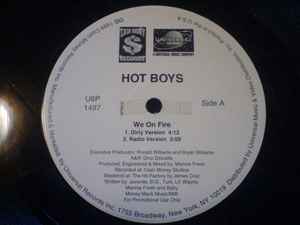 ・アーティスト Hot Boys ・タイトル We On Fire ・レーベル・型番 Universal Records, Cash Money Records U8P1487 ・フォーマット 12インチレコード ・コンディション(盤) 良...