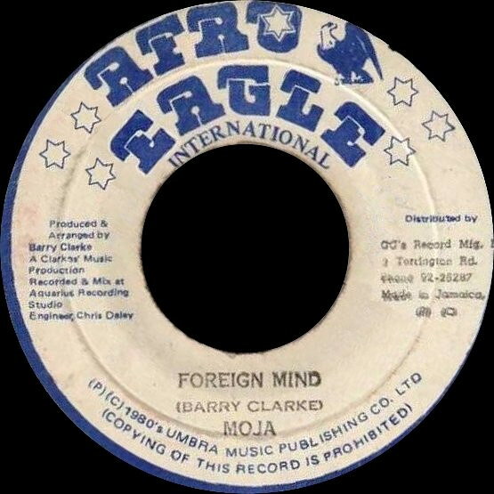 ・アーティスト Moja ・タイトル Foreign Mind ・レーベル・型番 Afro Eagle NONE ・フォーマット 7インチレコード ・コンディション(盤) 良い (VG+) ・コンディション(ジャケット) ・コンディション(...