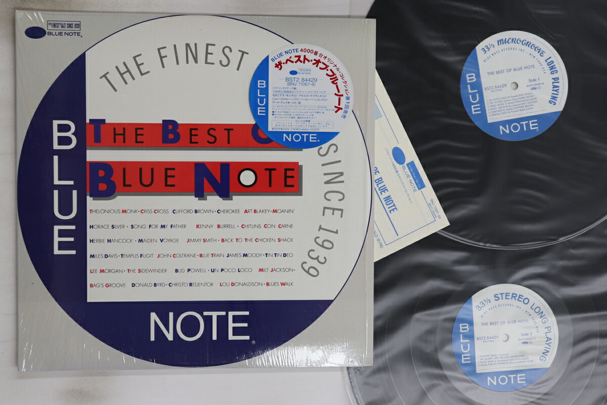 ・アーティスト Various ・タイトル Best Of Blue Note ・レーベル・型番 BLUE NOTE BNJ710678,BST284429 ・フォーマット LPレコード ・コンディション(盤) 良い (VG+) ・コンディ...