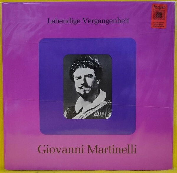 ・アーティスト Giovanni Martinelli ・タイトル Giovanni Martinelli ・レーベル・型番 Lebendige Vergangenheit LV230 ・フォーマット LPレコード ・コンディション(盤) ...