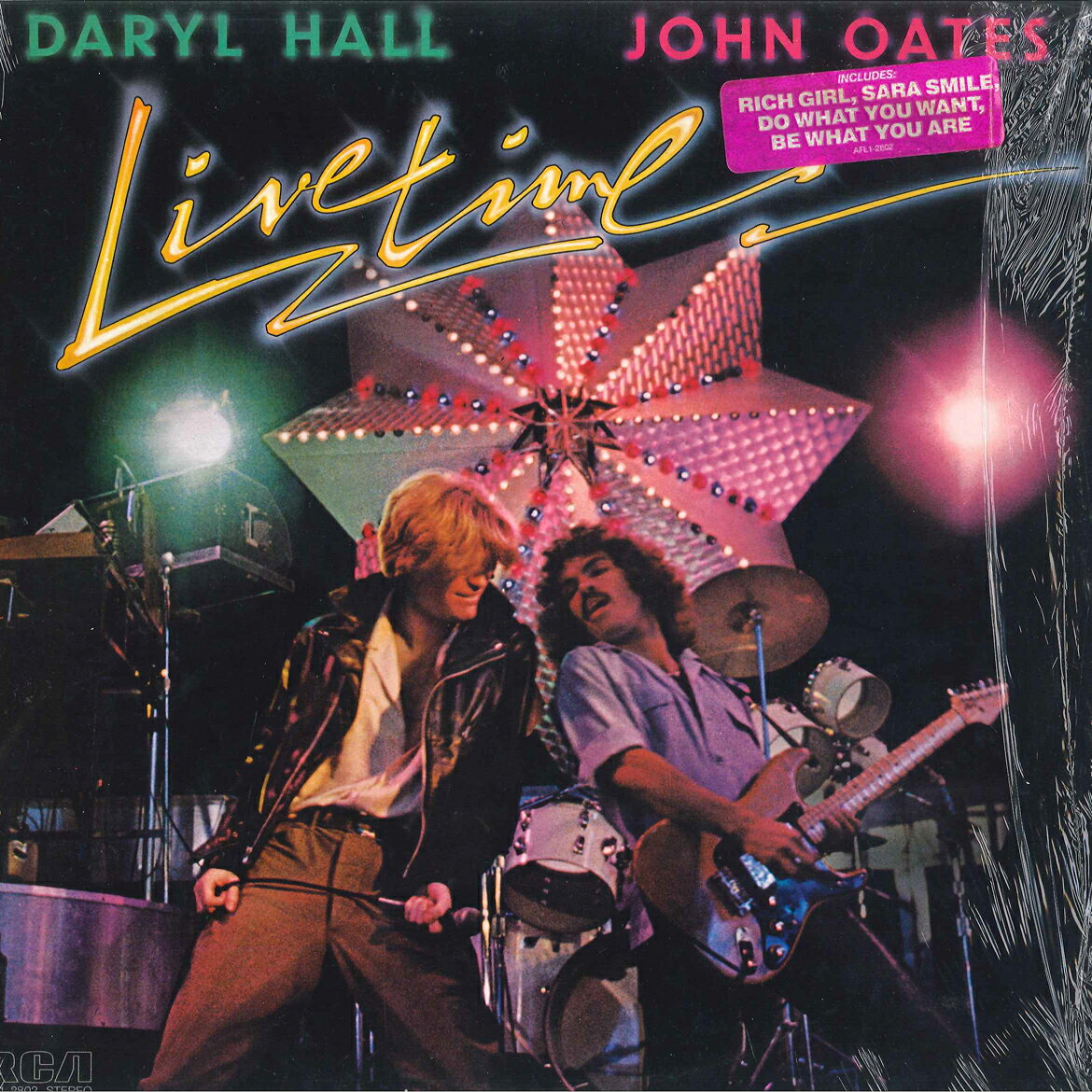 ・アーティスト Daryl Hall & John Oates ・タイトル Live Time ・レーベル・型番 RCA AFL12802 ・フォーマット LPレコード ・コンディション(盤) 良い (VG+) ・コンディション(ジャケット...