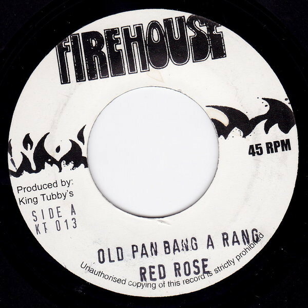 ・アーティスト Anthony Red Rose ・タイトル Old Pan Bang A Rang ・レーベル・型番 Firehouse KT013 ・フォーマット 7インチレコード ・コンディション(盤) 非常に良い(EX) ・コンディ...