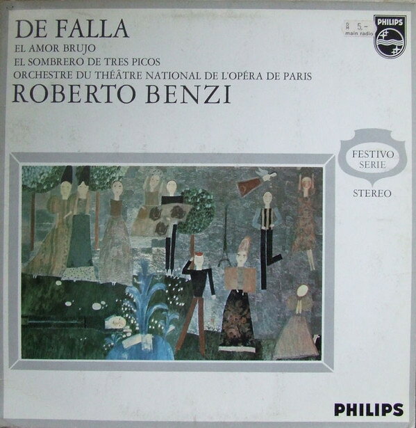 ・アーティスト Manuel De Falla - Orchestre National De L'Op?ra De Paris , Roberto Benzi ・タイトル El Amor Brujo / El Sombrero De Tr...