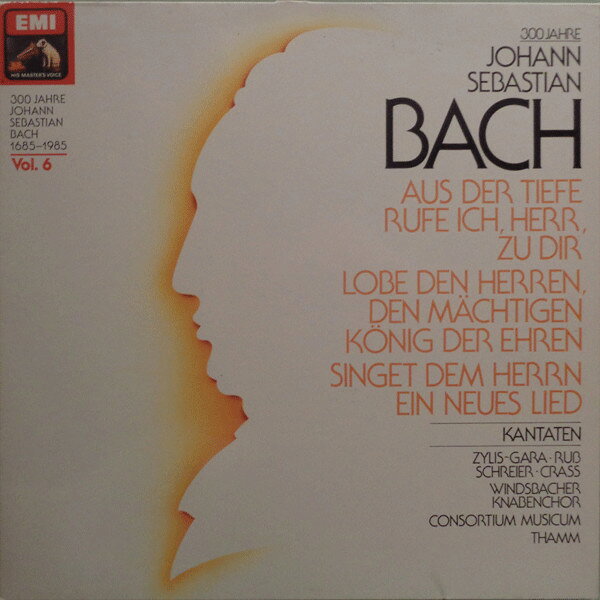 ・アーティスト Johann Sebastian Bach - ?ylis-Gara, Ru?, Schreier, Crass ・タイトル Der Tiefe Ruffe Ich, Herr, Zu Dir / Lobe Den Herr...