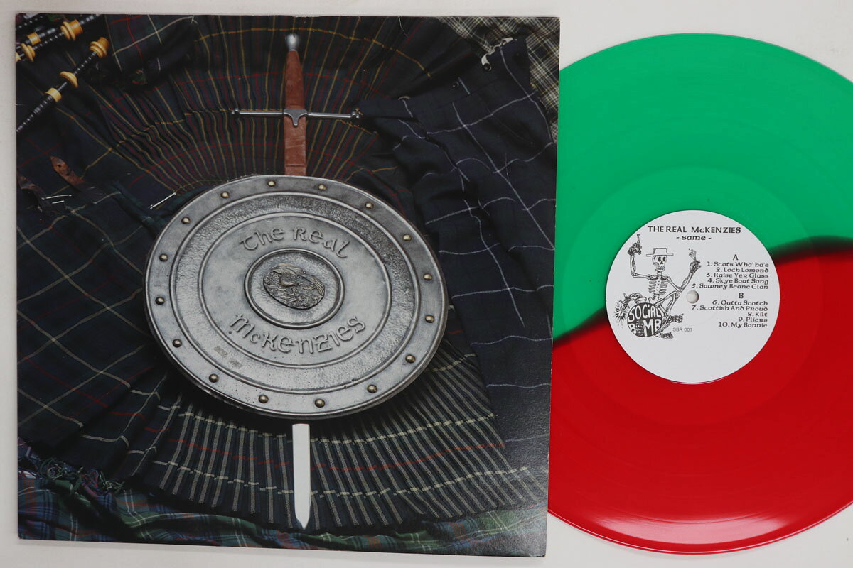 ・アーティスト Real Mckenzies ・タイトル Real Mckenzies ・レーベル・型番 SOCIAL BOMB SBR001 ・フォーマット LPレコード ・コンディション(盤) 良い (VG+) ・コンディション(ジャケ...