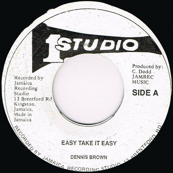 ・アーティスト Dennis Brown ・タイトル Easy Take It Easy ・レーベル・型番 Studio One NONE ・フォーマット 7インチレコード ・コンディション(盤) 良い (VG+) ・コンディション(ジャケ...