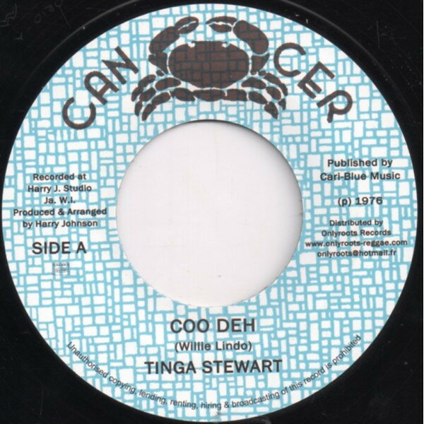 ・アーティスト Tinga Stewart ・タイトル Coo Deh ・レーベル・型番 Cancer OR10 ・フォーマット 7インチレコード ・コンディション(盤) 良い (VG+) ・コンディション(ジャケット) ・コンディション(...