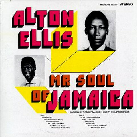 ・アーティスト Alton Ellis ・タイトル Mr. Soul Of Jamaica ・レーベル・型番 Treasure Isle UK TILP013UK ・フォーマット LPレコード ・コンディション(盤) 新品 (M) ・コンデ...