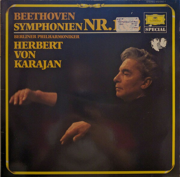 ・アーティスト Herbert Von Karajan - Berliner Philharmoniker ・タイトル Beethoven, Symphonien 1 & 2 ・レーベル・型番 DEUTSCHE GRAMMOPHON 413...