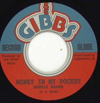 ・アーティスト Dennis Brown / Joe Gibbs & The Professionals ・タイトル Money In My Pocket / Runnings Irie ・レーベル・型番 Joe Gibbs/Reggae ...