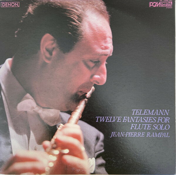 ・アーティスト Jean-pierre Rampal ・タイトル Telemann: Douze Fantaisies Pour Fl?te ・レーベル・型番 DENON OF7098ND ・フォーマット LPレコード ・コンディション(盤...
