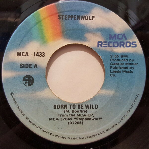 ・アーティスト Steppenwolf ・タイトル Born To Be Wild ・レーベル・型番 MCA Records MCA1433 ・フォーマット 7インチレコード ・コンディション(盤) 良い (VG+) ・コンディション(ジャ...
