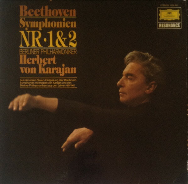 ・アーティスト Ludwig van Beethoven, Berliner Philharmoniker, Herbert von Karajan ・タイトル Symphonien Nr・1 & 2 ・レーベル・型番 Deutsche G...