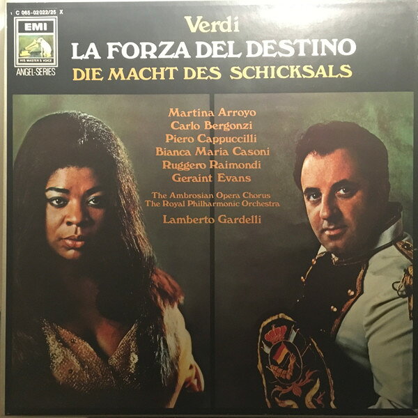 ・アーティスト Giuseppe Verdi, Royal Philharmonic Orchestra, Lamberto Gardelli, Carlo Bergonzi, Martina Arroyo, Ruggero Raimond...