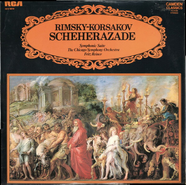 ・アーティスト Nikolai Rimsky-Korsakov - Chicago Symphony Orchestra , Fritz Reiner ・タイトル Scheherazade (Symphonic Suite) ・レーベル・型...
