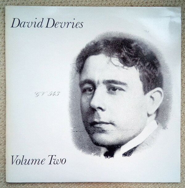 ・アーティスト David Devri?s ・タイトル David Devries Volume Two ・レーベル・型番 Rubini Records GV543 ・フォーマット LPレコード ・コンディション(盤) 良い (VG+) ・...