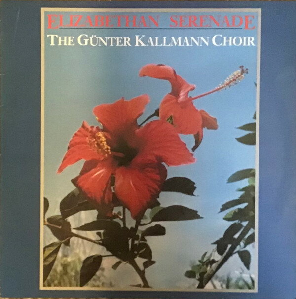 ・アーティスト G?nter Kallmann Chor ・タイトル Elizabethan Serenade ・レーベル・型番 Memoir MOIR109 ・フォーマット LPレコード ・コンディション(盤) 良い (VG+) ・コンデ...