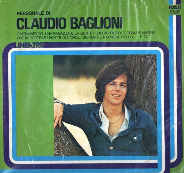 ・アーティスト Claudio Baglioni ・タイトル Personale Di Claudio Baglioni ・レーベル・型番 RCA NL33001 ・フォーマット LPレコード ・コンディション(盤) 良い (VG+) ・コ...