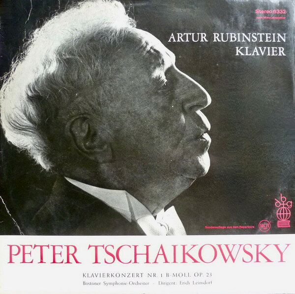 ・アーティスト Pyotr Ilyich Tchaikovsky , Arthur Rubinstein , Boston Symphony Orchestra , Erich Leinsdorf ・タイトル Klavierkonzert ...