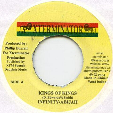 ・アーティスト Infinity, Abijah ・タイトル Kings Of Kings ・レーベル・型番 ・フォーマット 7" ・コンディション(盤) 新品 (M) ・コンディション(ジャケット) ・コンディション(帯) オビなし ・特...