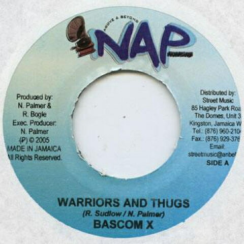 ・アーティスト Bascom X ・タイトル Warriors And Thugs ・レーベル・型番 ・フォーマット 7" ・コンディション(盤) 新品 (M) ・コンディション(ジャケット) ・コンディション(帯) オビなし ・特記事項 ...