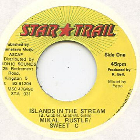 ・アーティスト Mikal Rustle, Sweet C ・タイトル Island In The Stream ・レーベル・型番 ・フォーマット 7" ・コンディション(盤) 新品 (M) ・コンディション(ジャケット) ・コンディション...