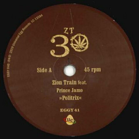 ・アーティスト Prince Jamo, Zion Train ・タイトル Politrix / Dubtrix ・レーベル・型番 Universal Egg EGGY41 ・フォーマット 7" ・コンディション(盤) 新品 (M) ・コン...