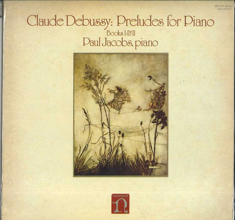 ・アーティスト Claude Debussy, Paul Jacobs ・タイトル Preludes For Piano - Books 1 & 2 ・レーベル・型番 NONESUCH HB73031 ・フォーマット LP ・コンディション...