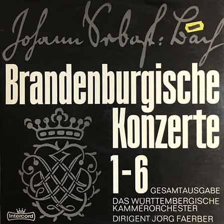 ・アーティスト Johann Sebastian Bach - W?rttembergisches Kammerorchester , J?rg Faerber ・タイトル Die Brandenburgischen Konzerte 1-...