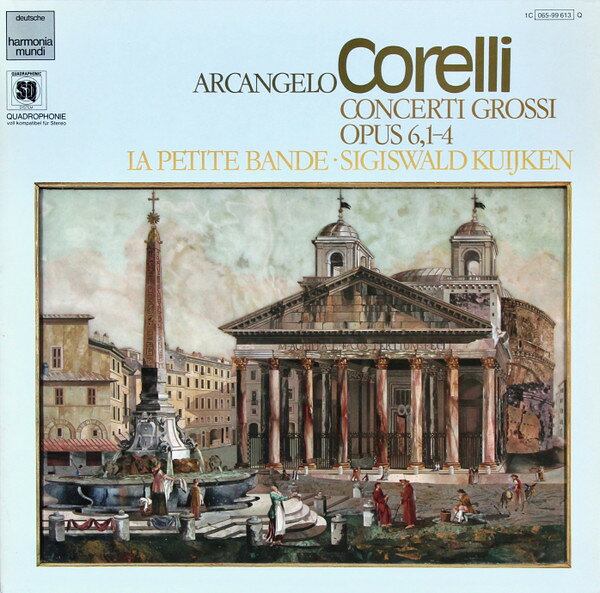 ・アーティスト Arcangelo Corelli - La Petite Bande ? Sigiswald Kuijken ・タイトル Concerti Grossi Opus 6, 1-4 ・レーベル・型番 Deutsche Harm...