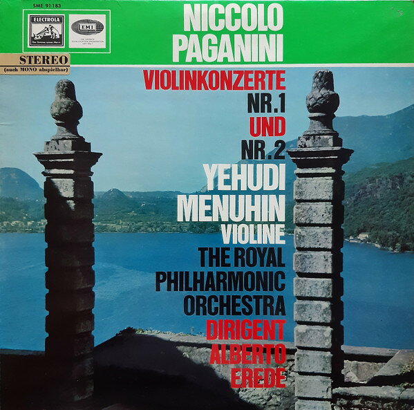 ・アーティスト Niccol? Paganini , Yehudi Menuhin , Royal Philharmonic Orchestra , Alberto Erede ・タイトル Violinkonzerte Nr.1 Und N...