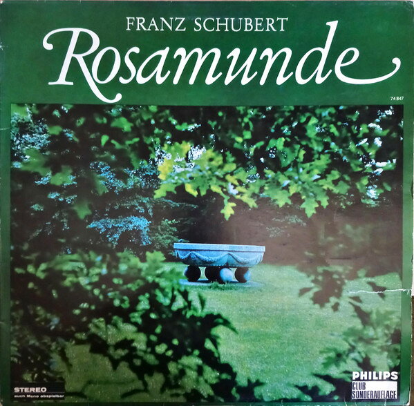 ・アーティスト Franz Schubert ・タイトル Rosamunde ・レーベル・型番 Philips 74847 ・フォーマット LPレコード ・コンディション(盤) 非常に良い(EX) ・コンディション(ジャケット) 良い (V...