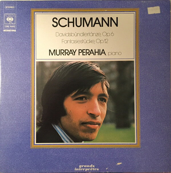 ・アーティスト Robert Schumann , Murray Perahia ・タイトル Davidsb?ndlert?nze, Op. 6 ? Fantasiest?cke, Op. 12 ・レーベル・型番 CBS CBS76202 ...